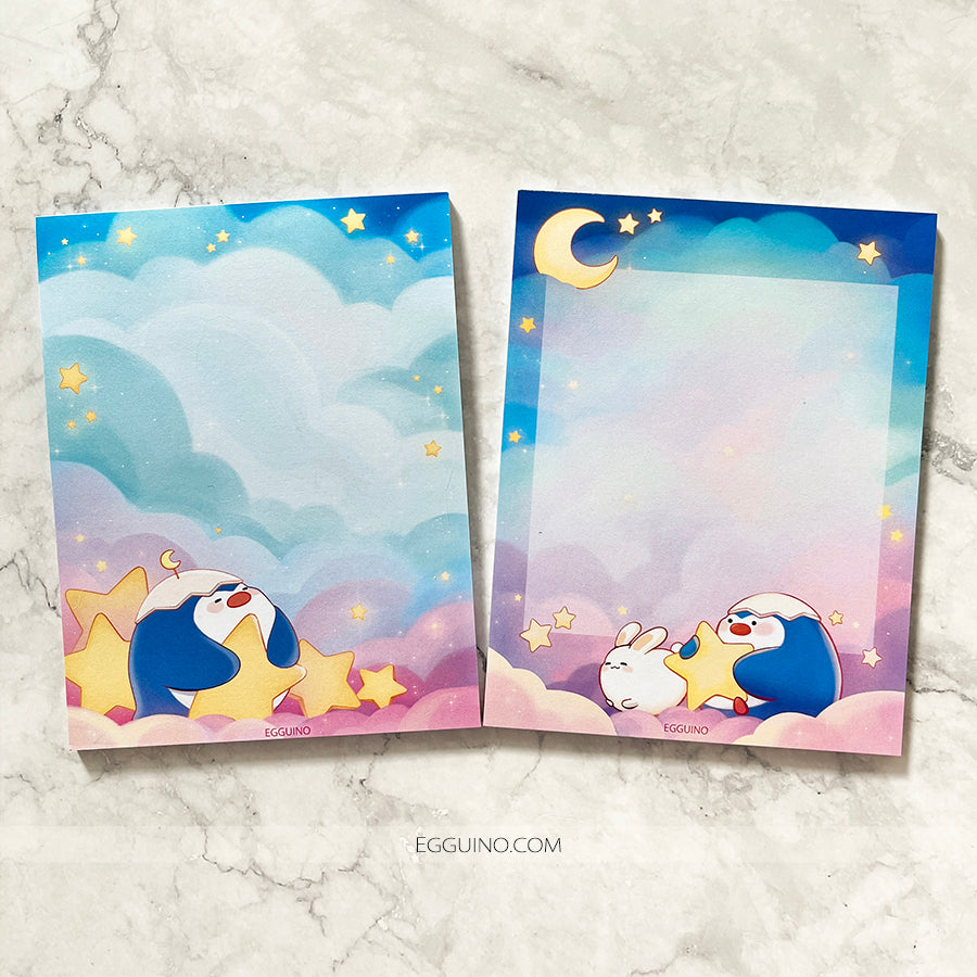 【Notepad】Starry Night – EGGUINO